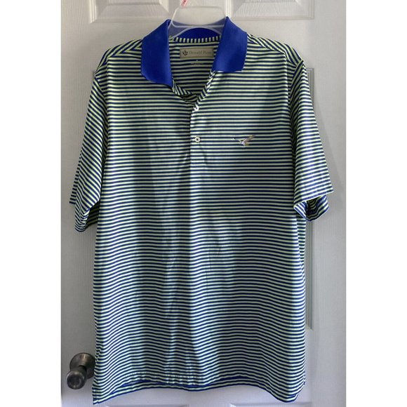 Donald Ross | Shirts | Donald Ross Short Sleeve Polo Golf Shirt With ...